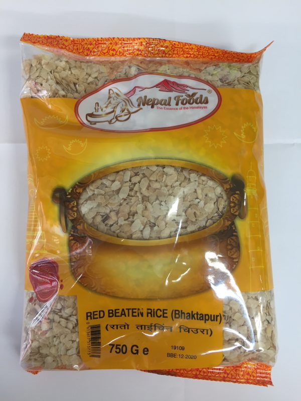Nepali Food Red Beaten Rice 700 Gm | Everest Cash & Carry
